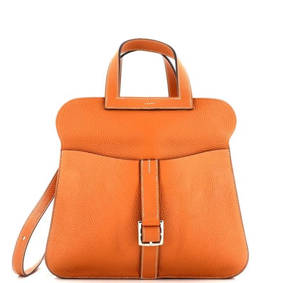 Hermes | Bags | Hermes Halzan Bag Clemence 3 Brown | Poshmark